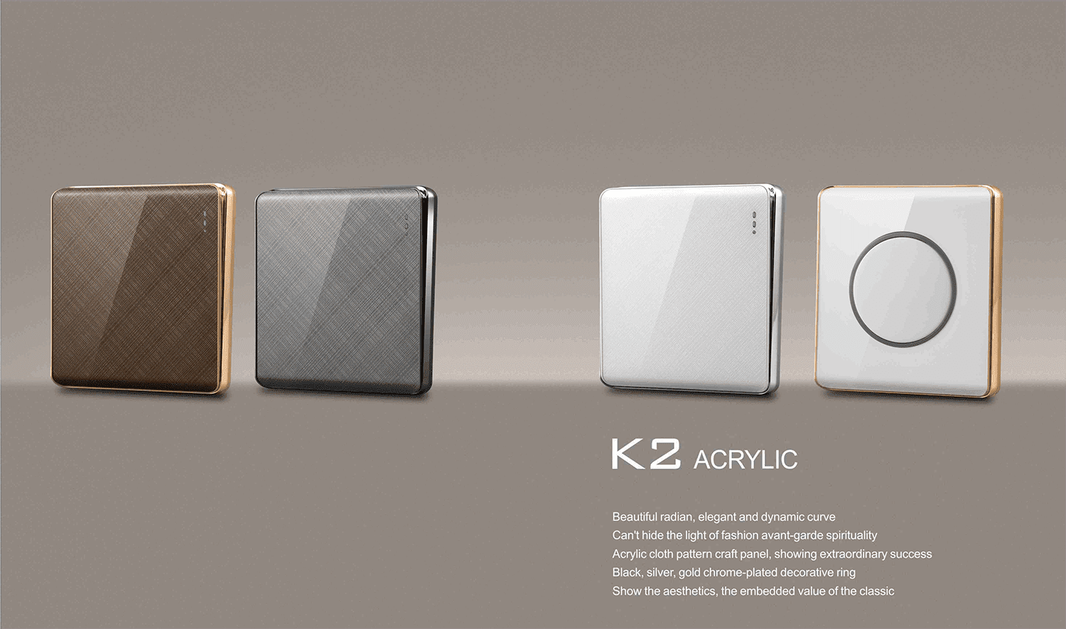 K2 Acrylic Chrome Series - UYEE丨LZZS Electric